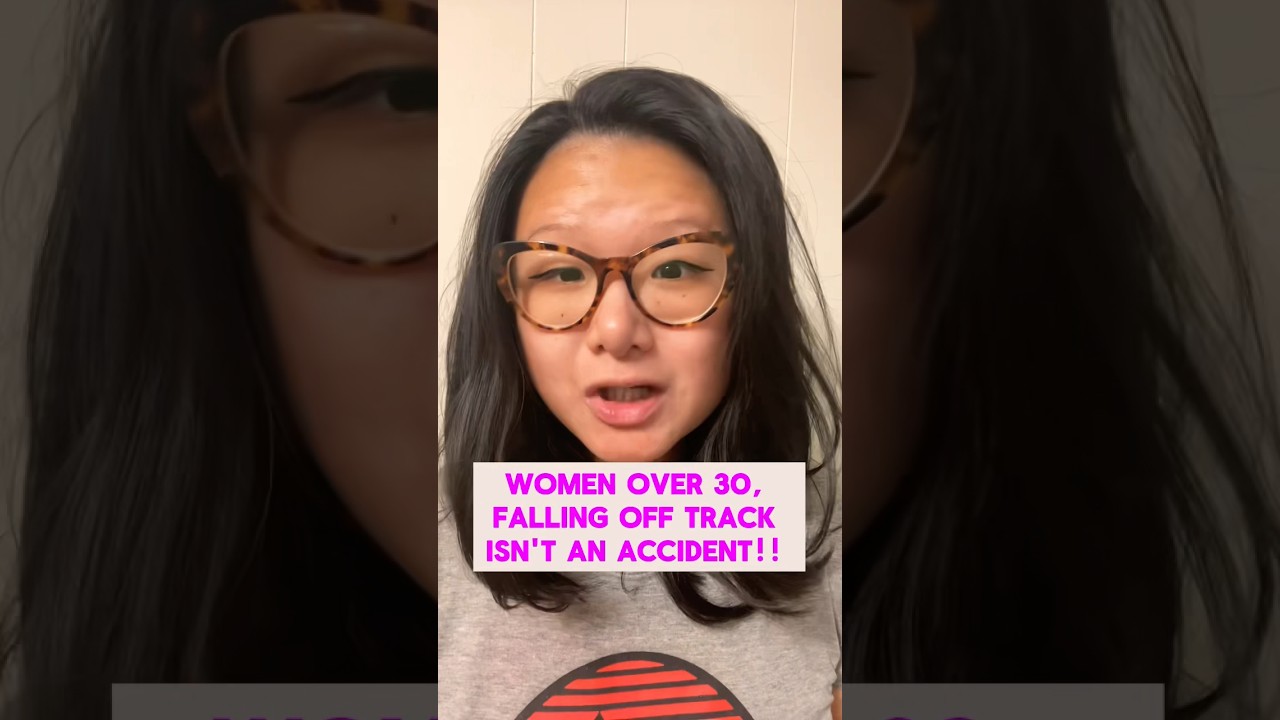 Women over 30, falling off-track isn’t an accident!! - YouTube
