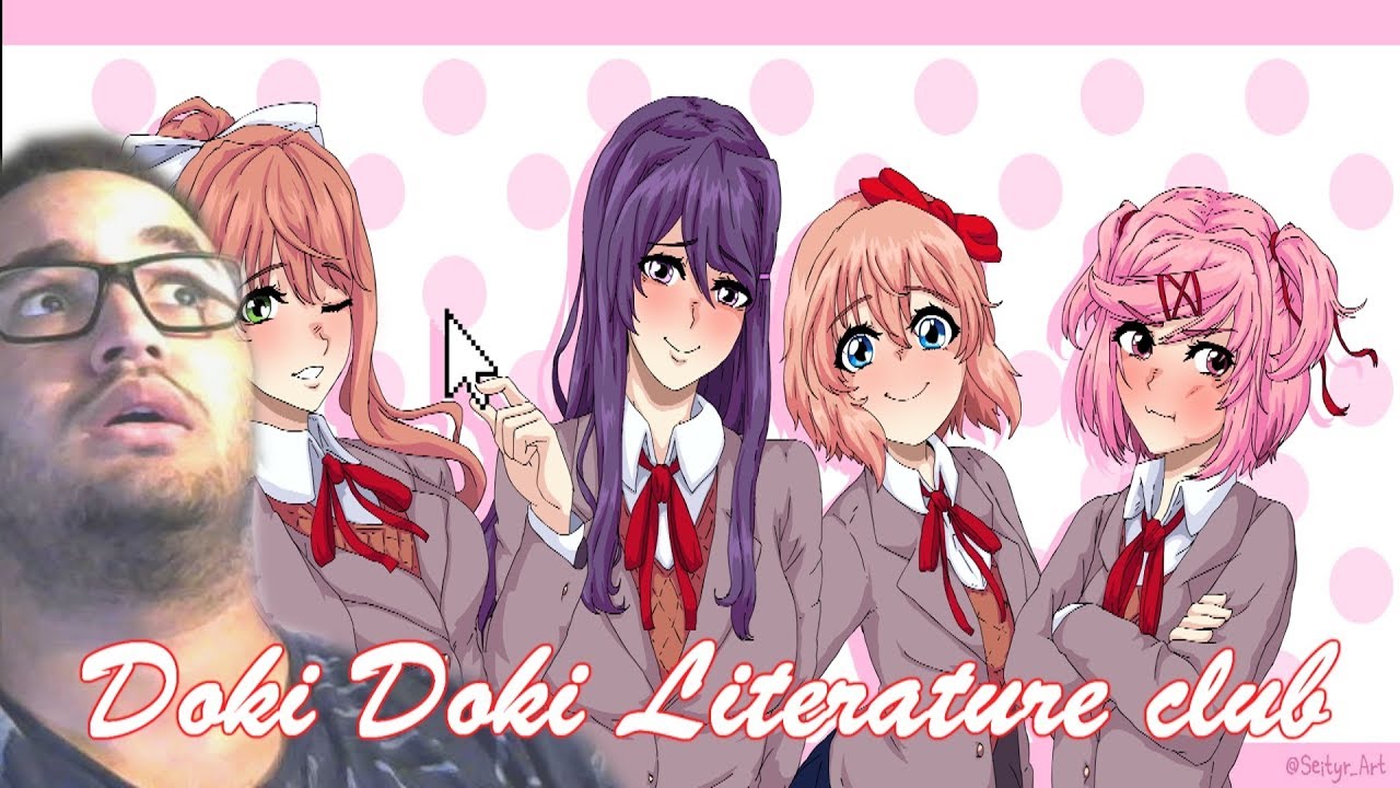 this is what happens when a random guy plays doki doki literature club ...