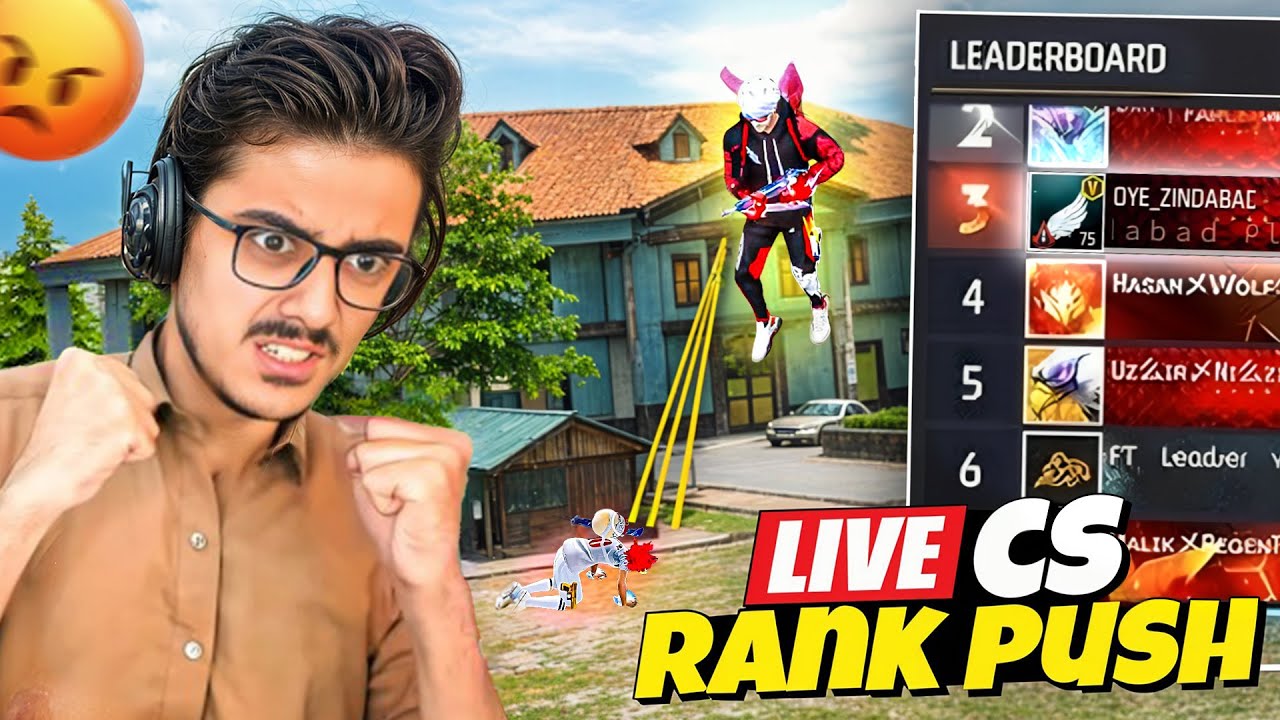 [LIVE] New CS Rank Is Here | Pushing Against Panel Users | Garena Free ...