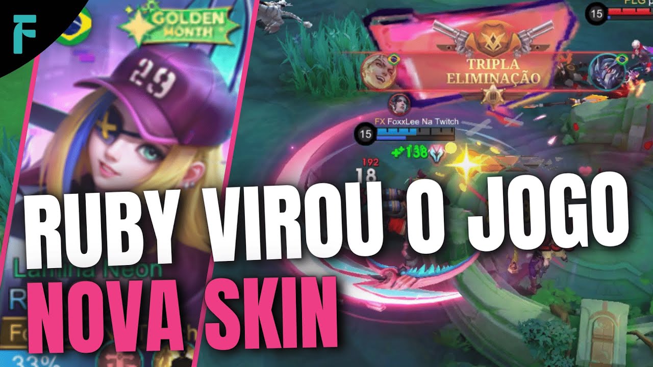 SKIN DO EVENTO DA RUBY! - RUBY GAMEPLAY | Mobile Legends #mlbbvideo # ...