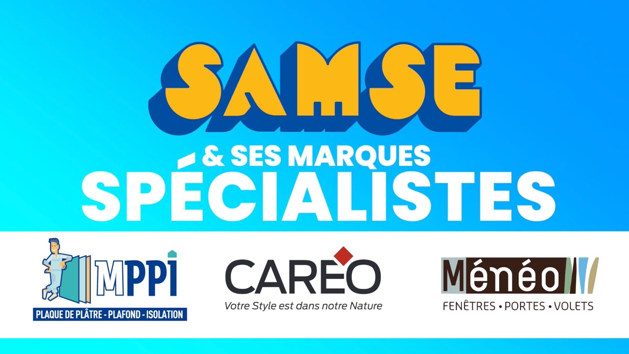 Samse et ses marques spécialistes - YouTube
