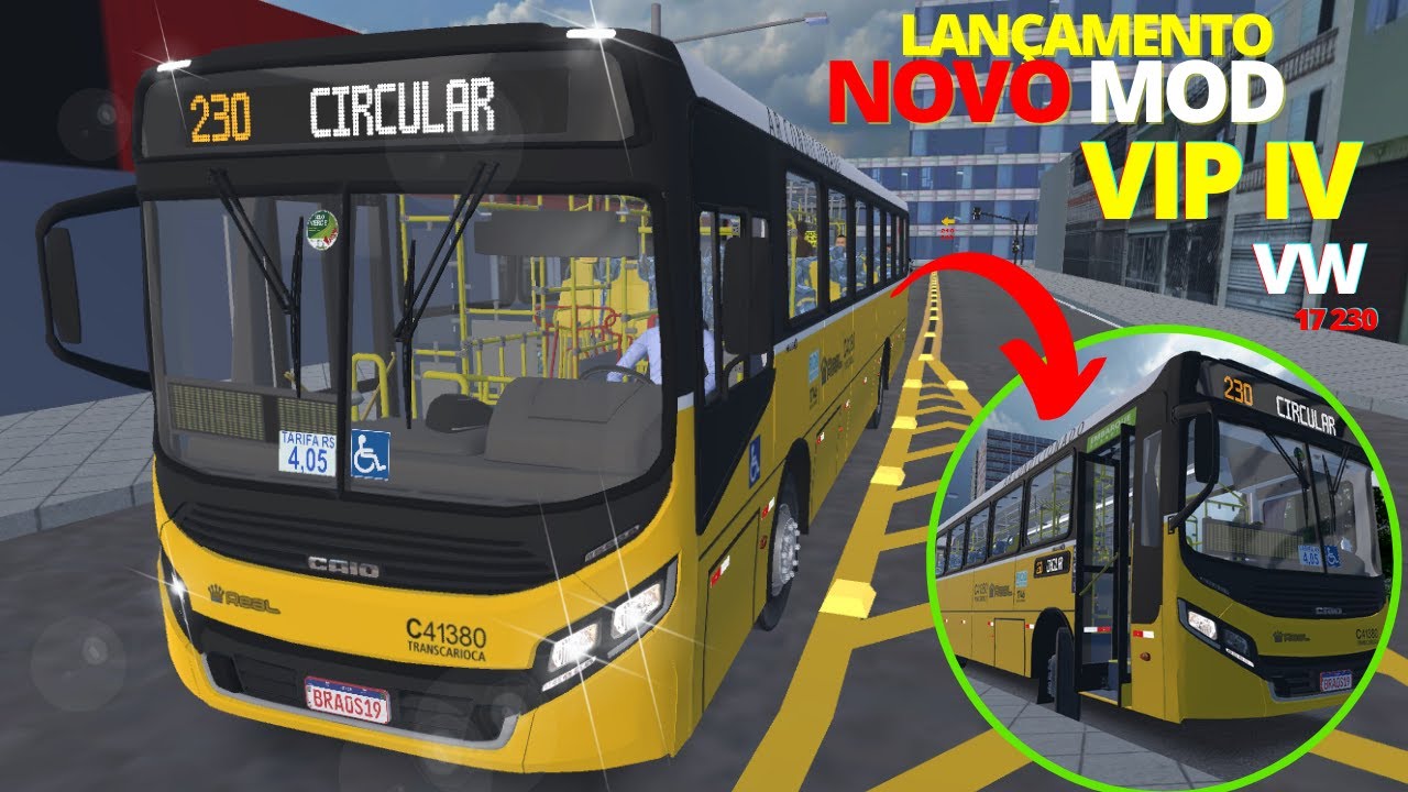CAIO APACHE VIP IV VW 17 230 OD REAL AUTO ÔNIBUS RJ PROTON BUS ...