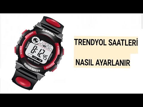 Trendyol Çocuk saati ayarlaması Nasıl Yapılır.