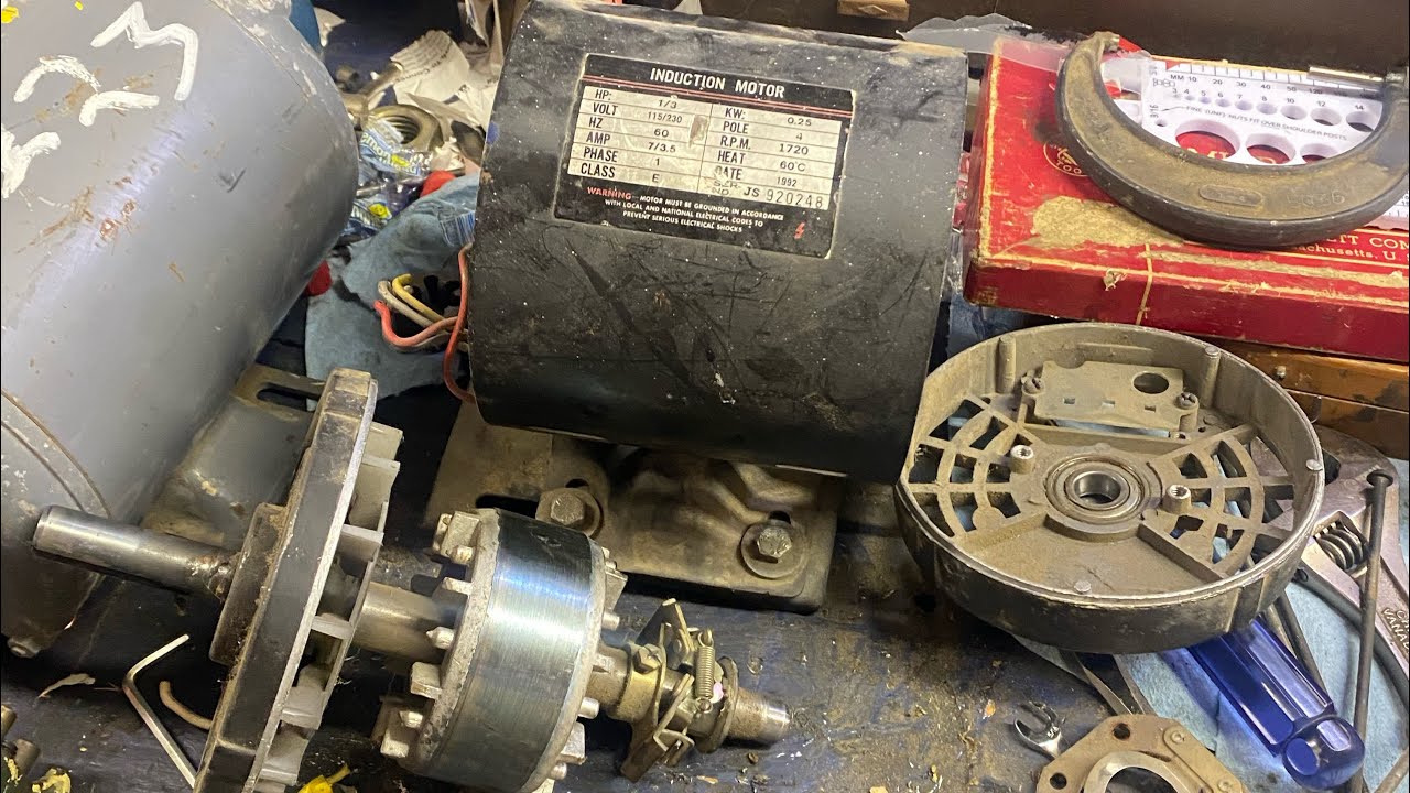 Diagnosing a stuck electrical motor - YouTube