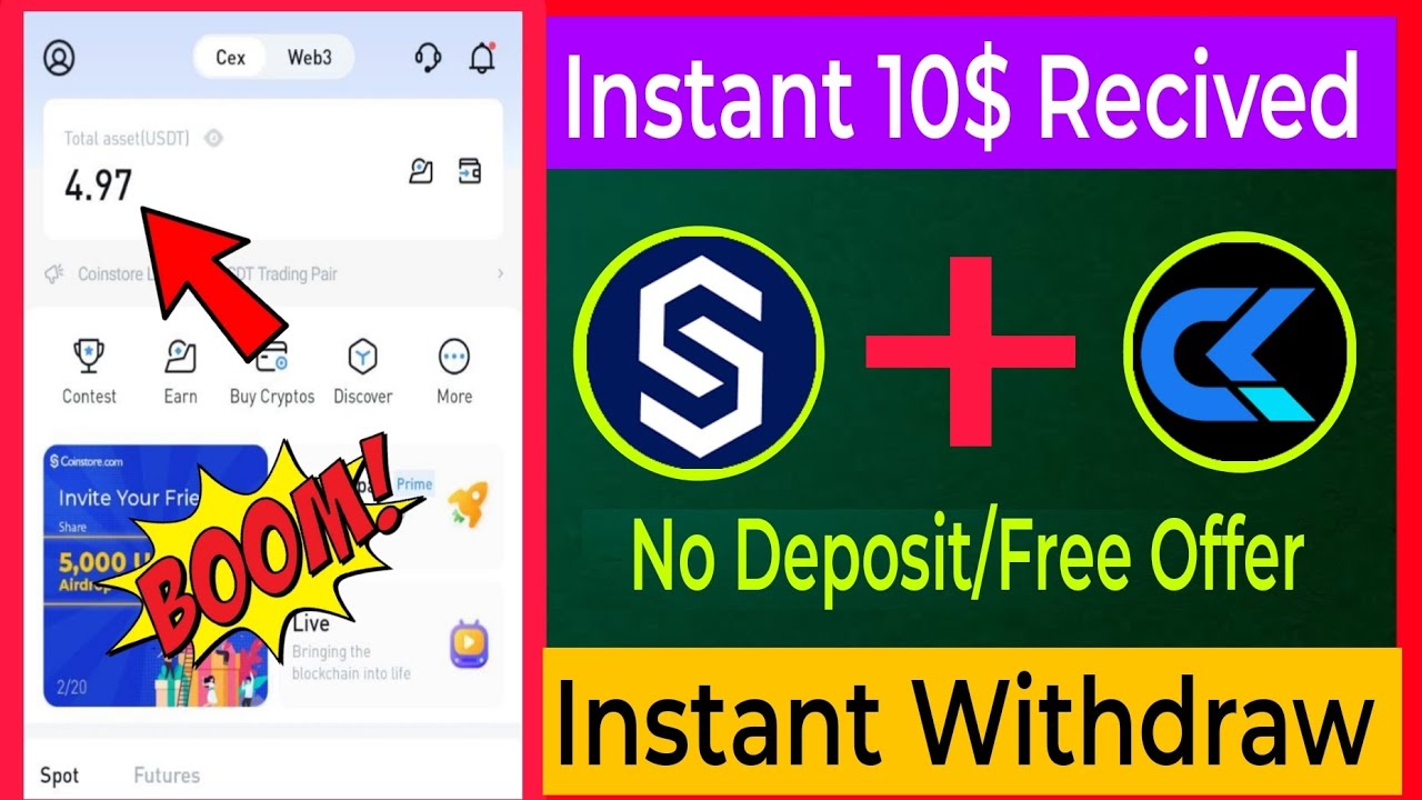 Instant 10$ Futures Receive || Par Account 5$ Income || No Deposit ...