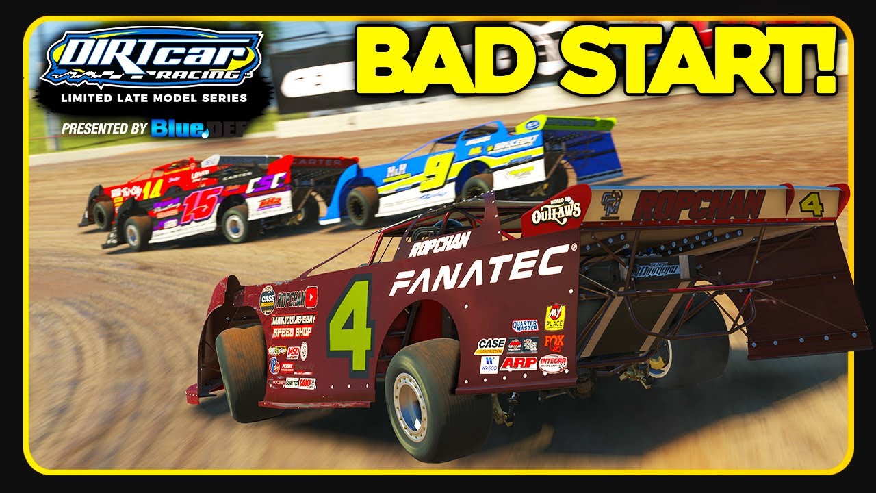Limited Late Model - Lucas Oil Speedway - iRacing Dirt - YouTube