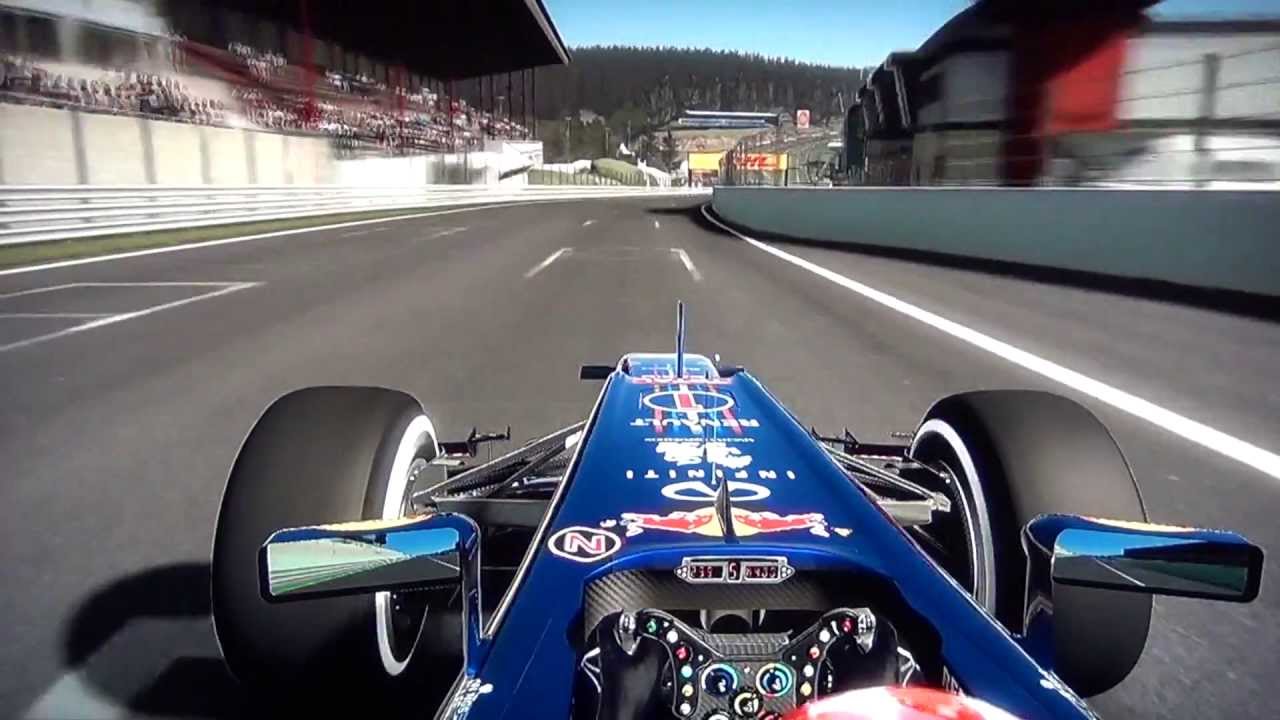 F1 2012 Spa Francorchamps Hot Lap - YouTube