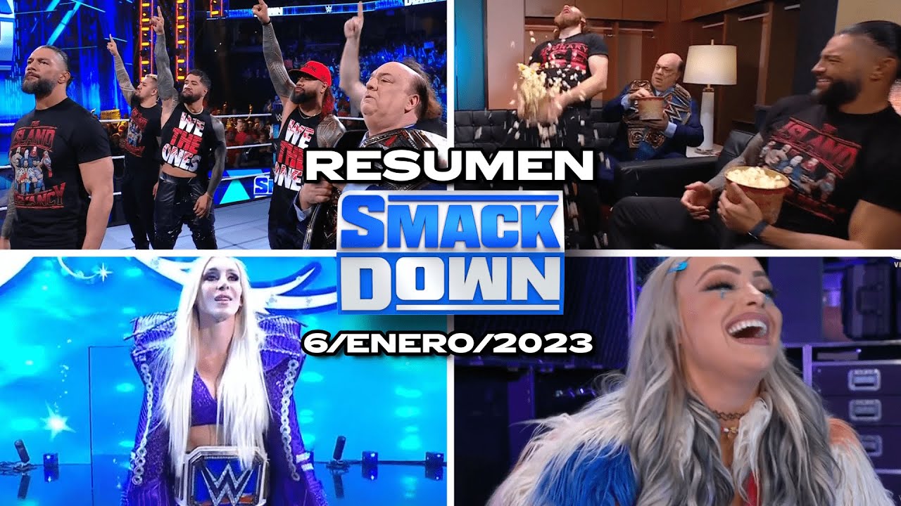WWE Smackdown | 6/Enero/2023 | RESUMEN Y RESULTADOS - YouTube
