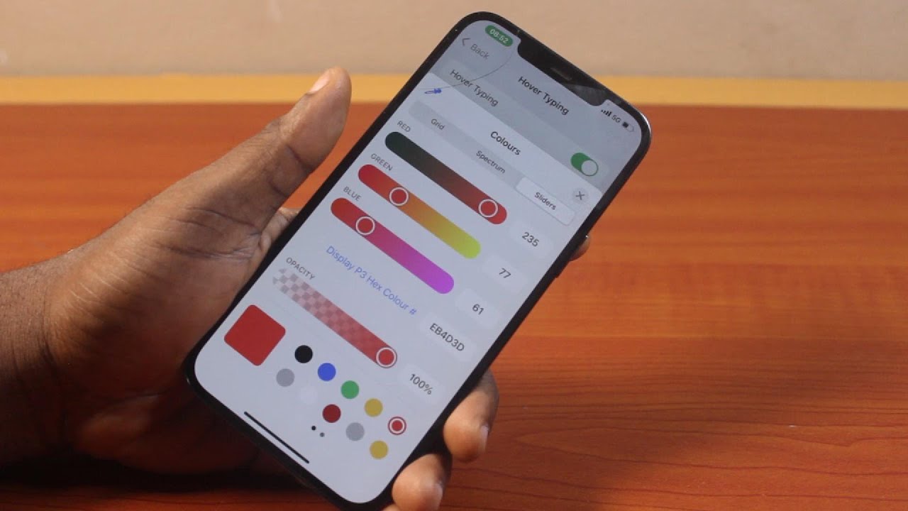 How to Change Hover Typing Background Colour on iPhone on iOS 18 - YouTube