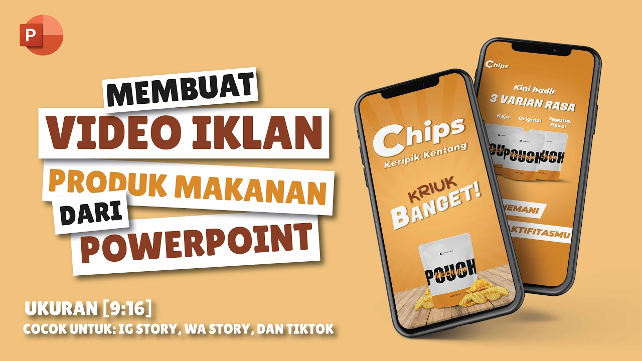 PPT VIDEO#4 - Membuat Video Iklan Produk Makanan dari PowerPoint - YouTube