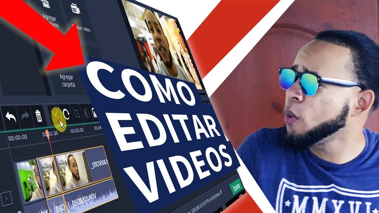 CÓMO EDITAR VIDEOS PARA YOUTUBE - FÁCIL y RÁPIDO - YouTube