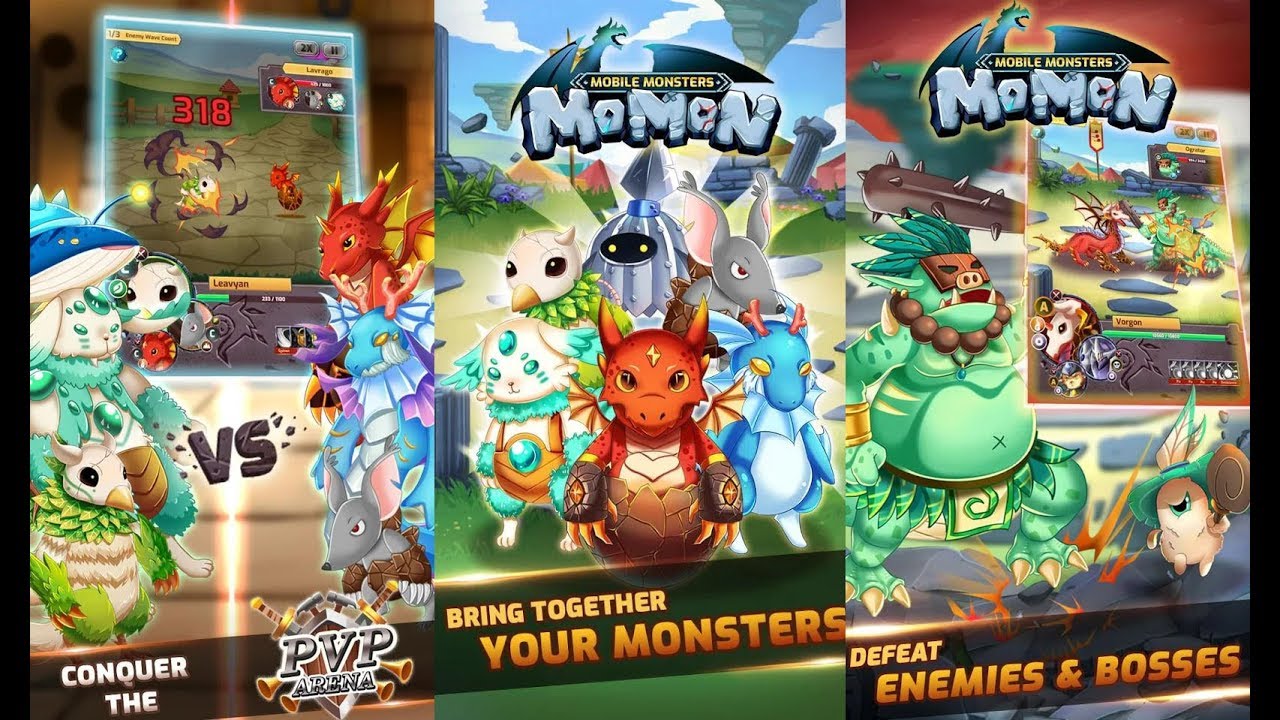 MOMON : Mobile Monsters Gameplay Android / iOS - YouTube