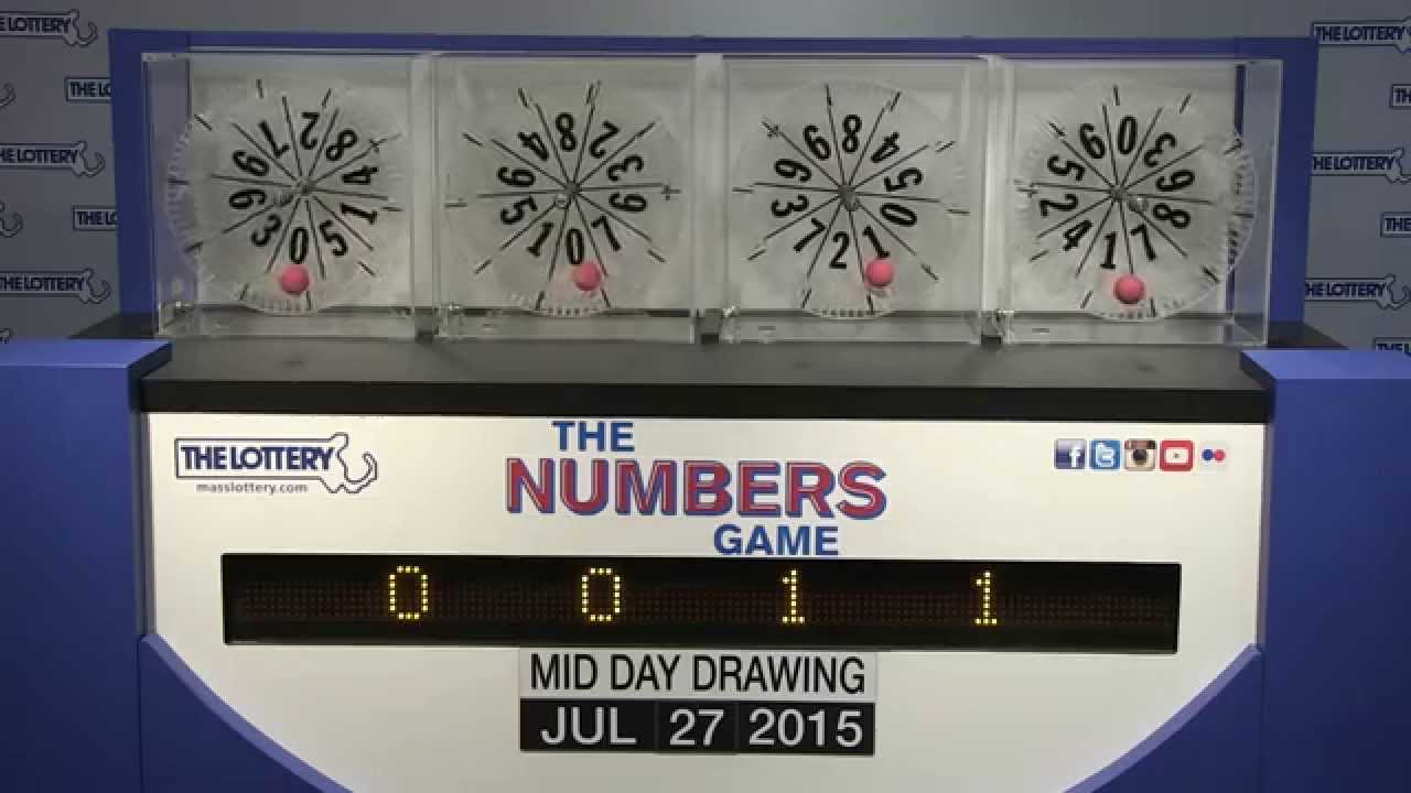 Midday Numbers Game Drawing: Monday, July 27, 2015 - YouTube