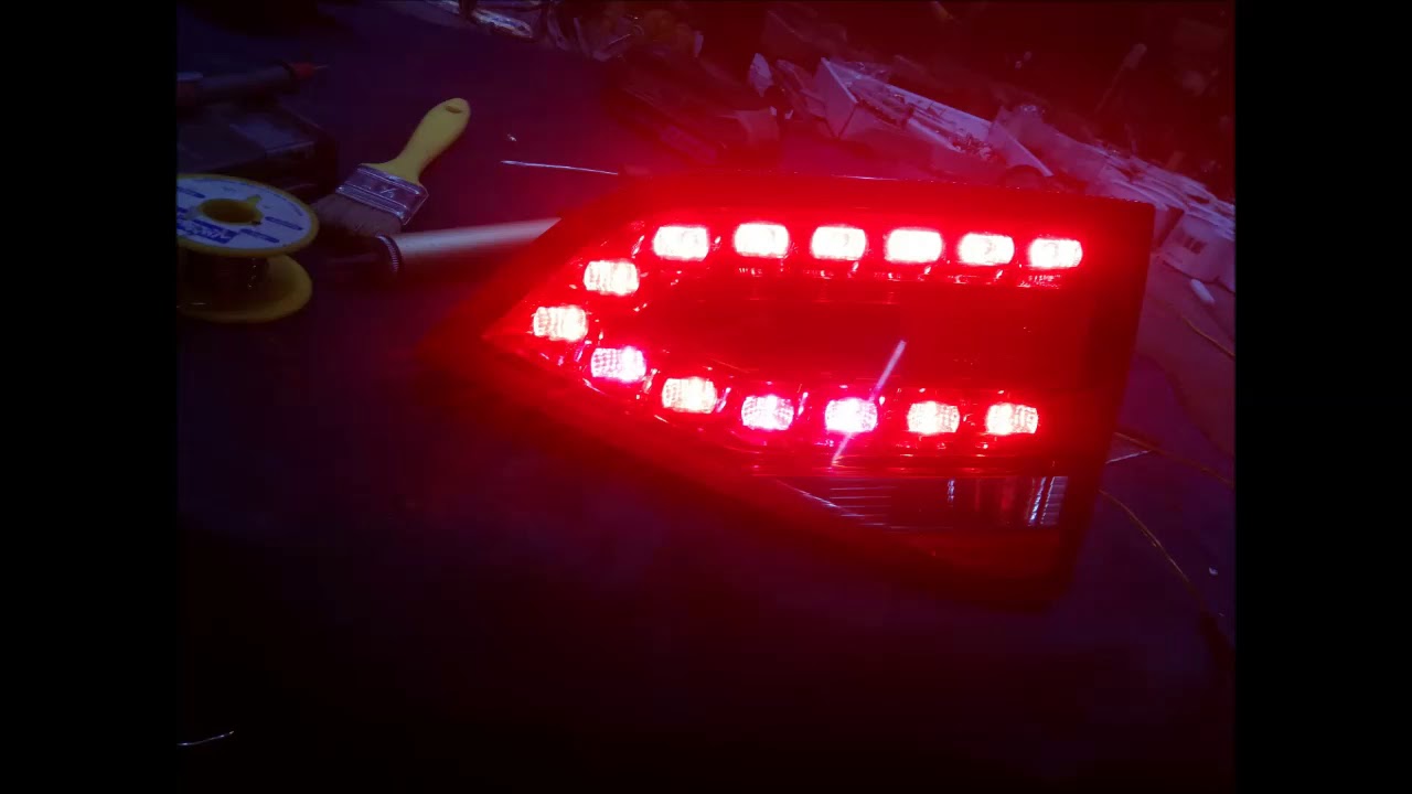 AUDİ A4 LED STOP TAMİRİ ÇALIŞMAMIZ 05435054892 - YouTube