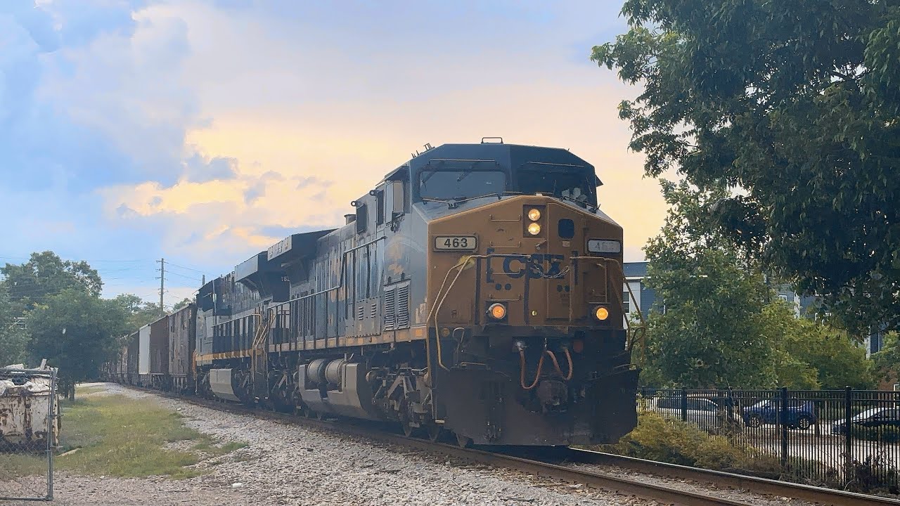 CSX L837 w/ 1834 + GMS-2 on the Georgia Road - YouTube