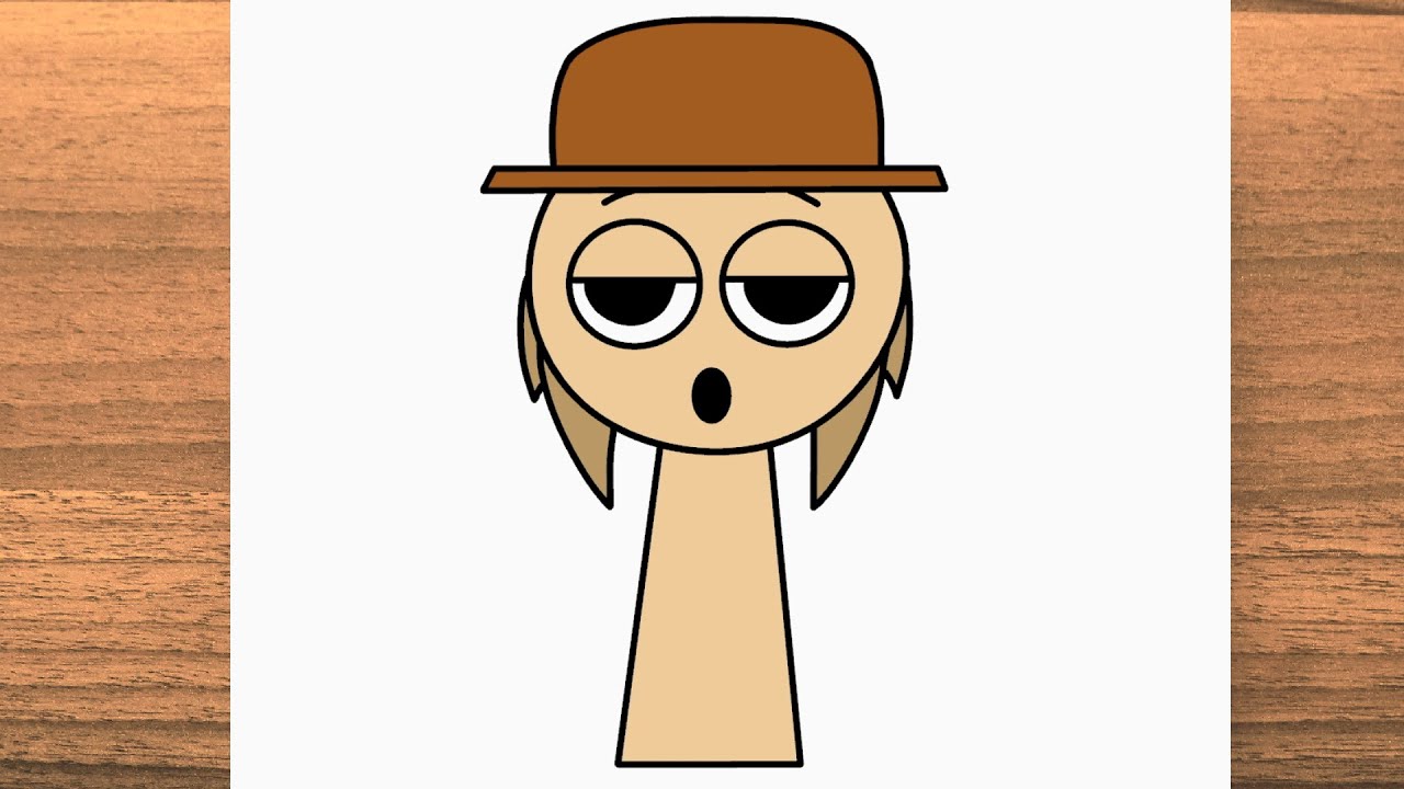 Comment dessiner Tunner Tan Incredibox Sprunki | How to draw Incredibox ...