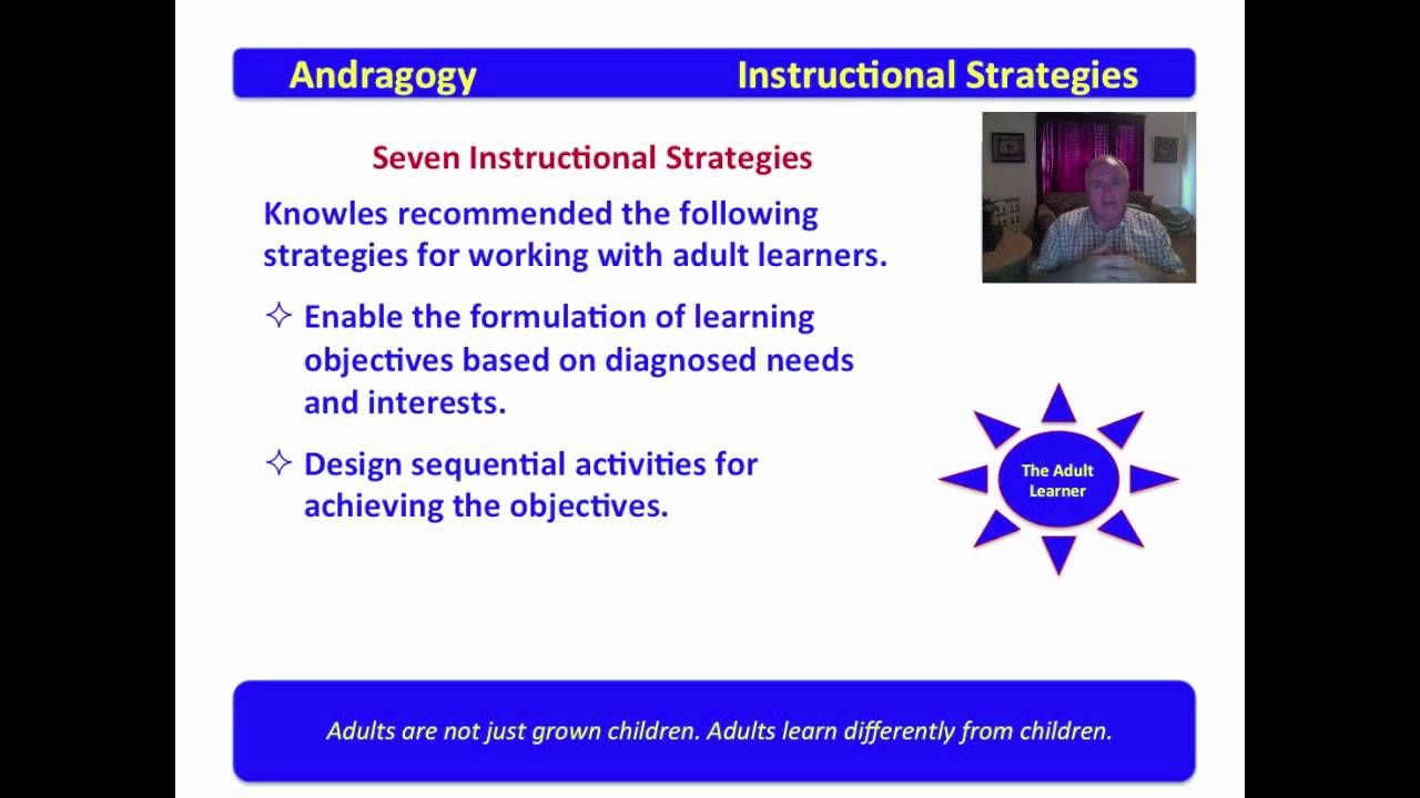 3 Andragogy - Strategies for Instruction - YouTube