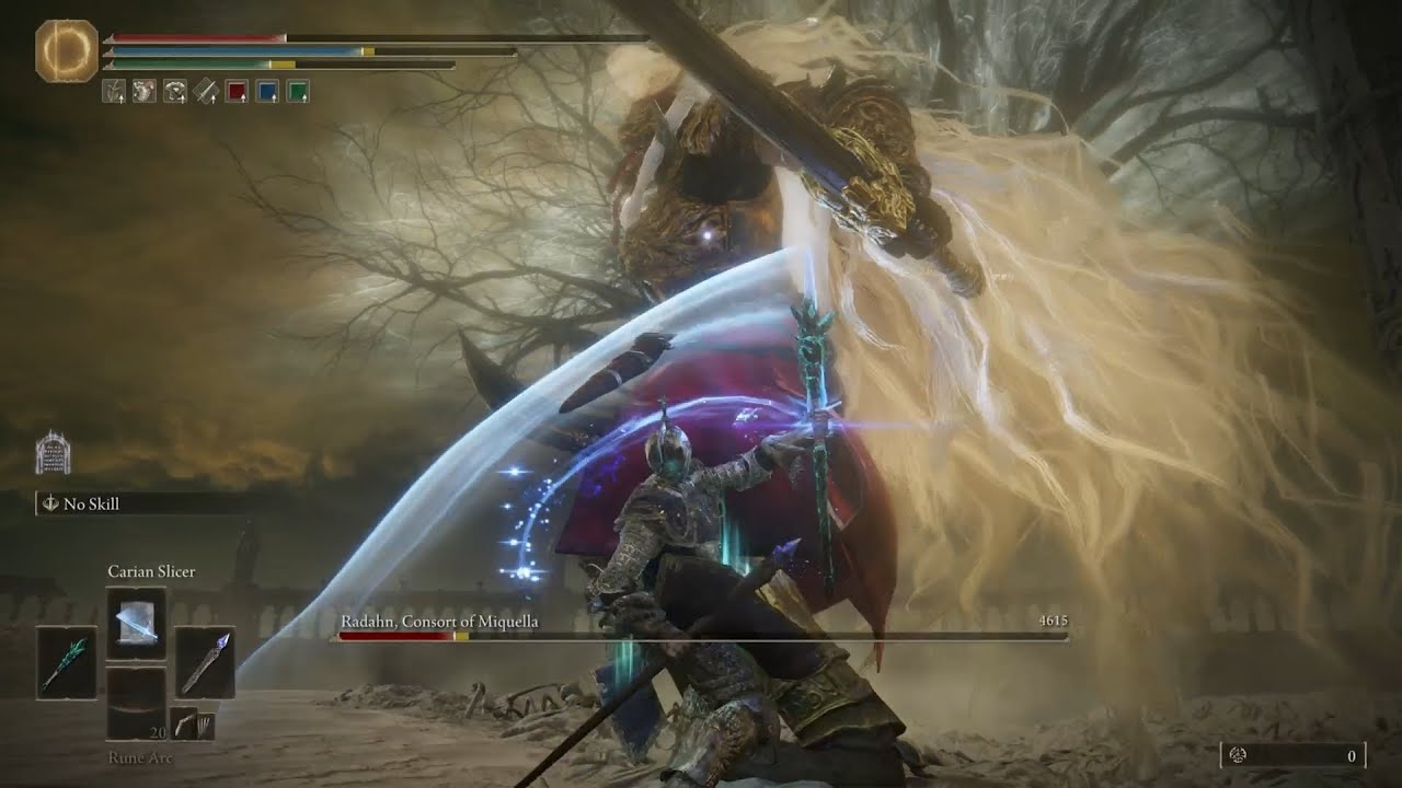 Elden Ring DLC | Carian Slicer vs. PRENERF Consort Radahn - YouTube