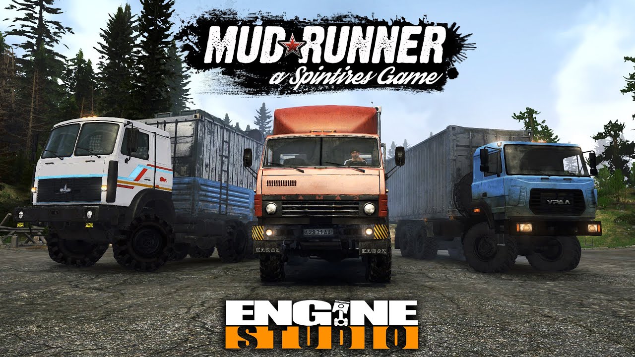 MudRunner Stream (стрим). Карта «Северяночка» - YouTube