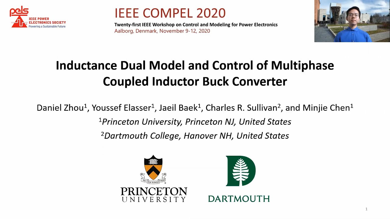 COMPEL 2020: Inductance Dual Model and Control of Multiphase Buck ...