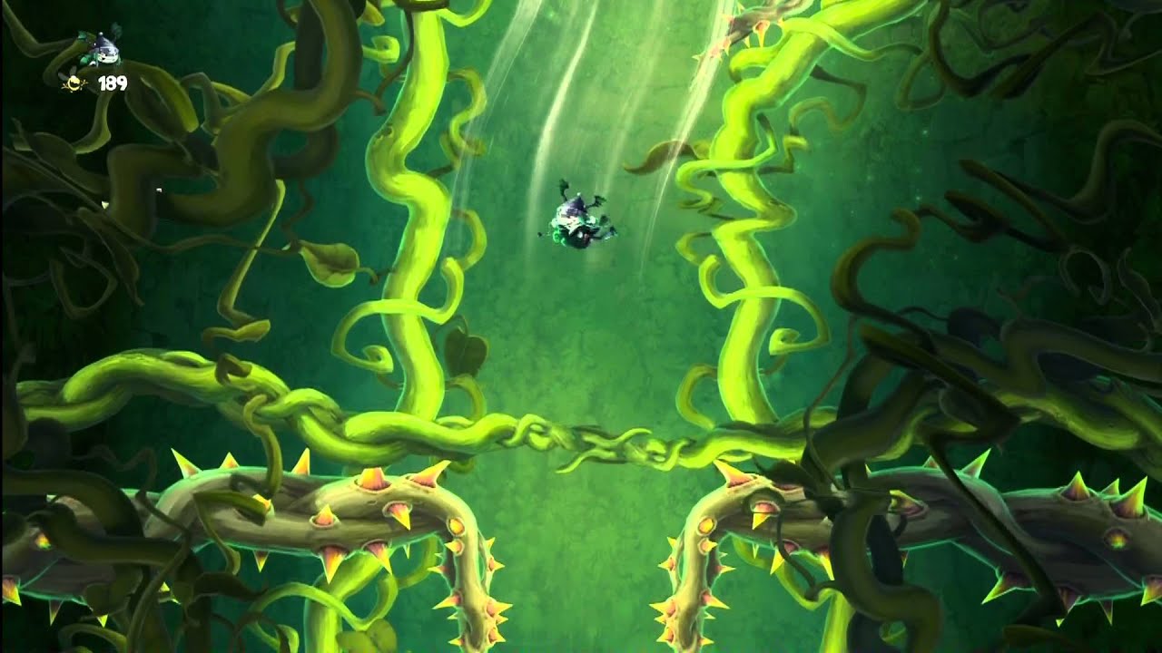 Rayman Legends (1080i HD) Walkthrough Part 17 - Rescue Aurora / 600 ...