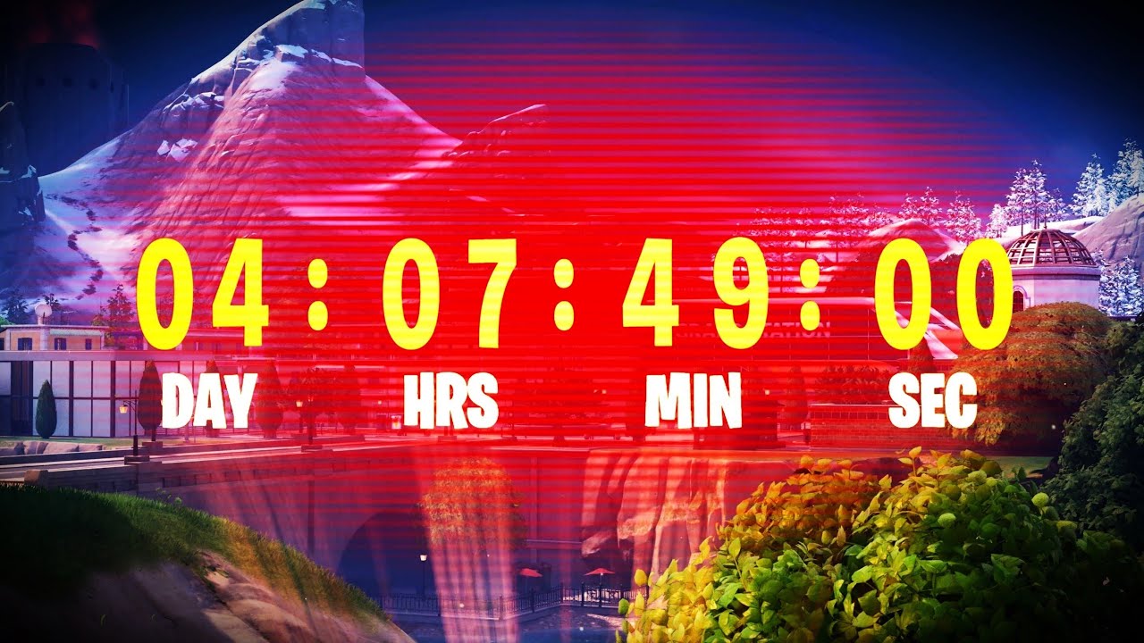 Fortnite S4 Countdown Timer LIVE In-Game! (Event In 4 Days) - YouTube