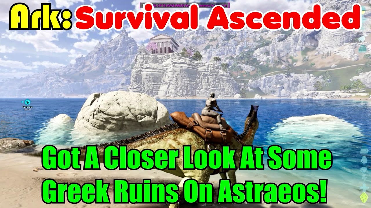 Got A Closer Look At Some Greek Ruins On Astraeos! Ark: Survival ...