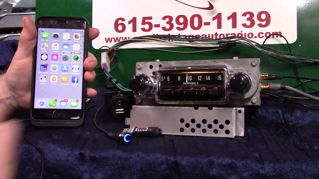 Sapphire I original Volkswagen AM radio - YouTube