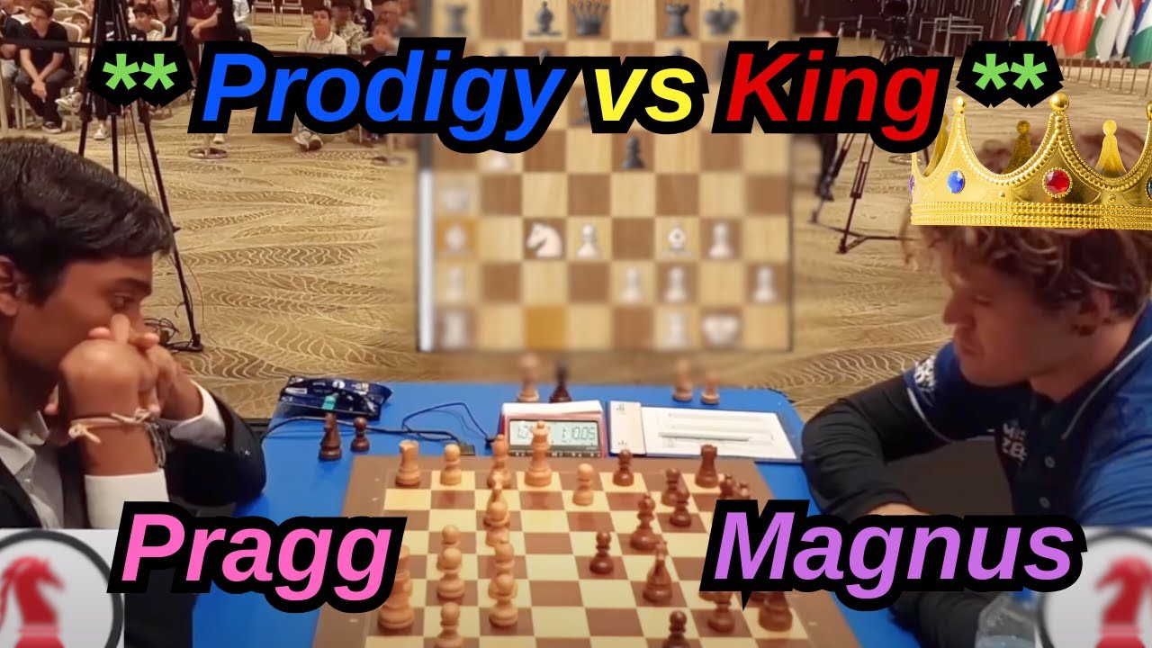 Prodigy vs King | Pragg vs Magnus Carlsen - YouTube