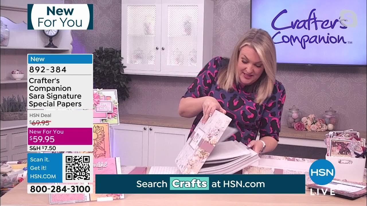 Crafter's Companion Sara Signature Special Papers 240 S... - YouTube