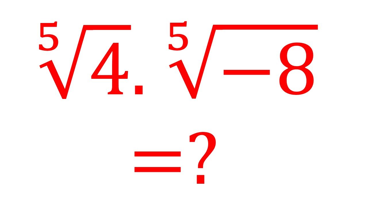 Nice 5th Root Math Simplication| Find the Value of X| Math problem ...