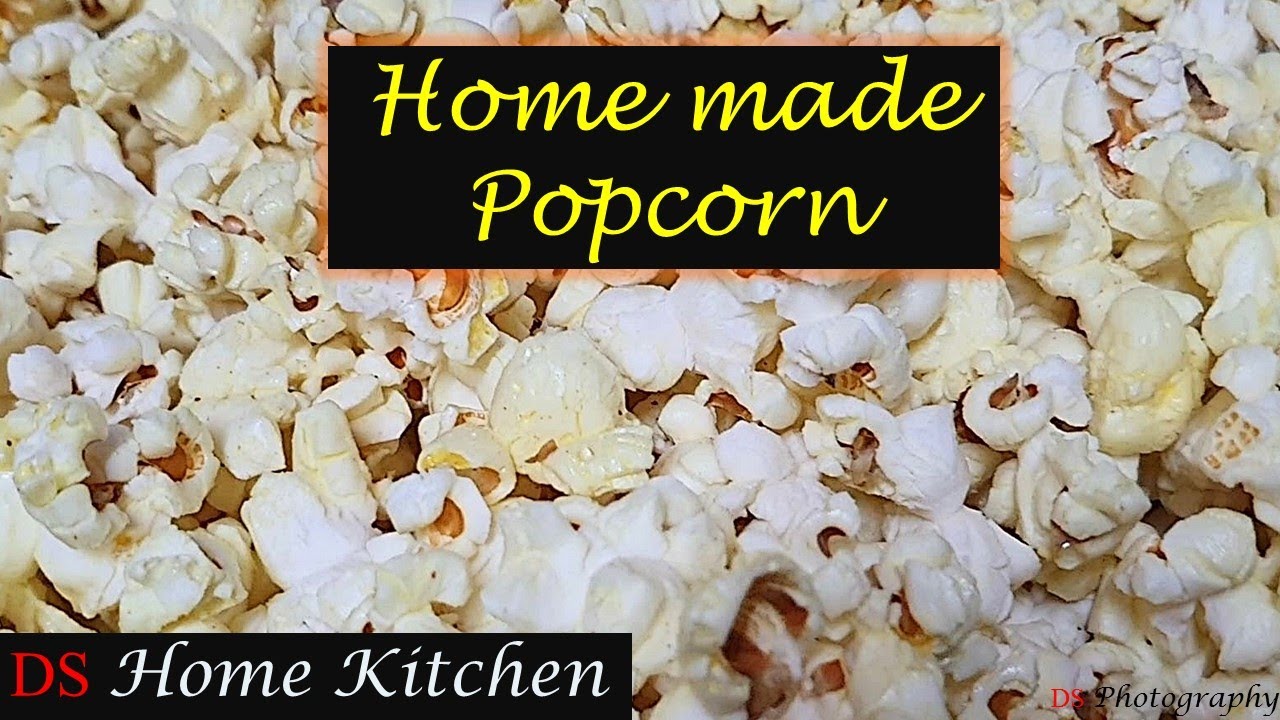 Popcorn Making at Home | 5 Min Popcorn - YouTube