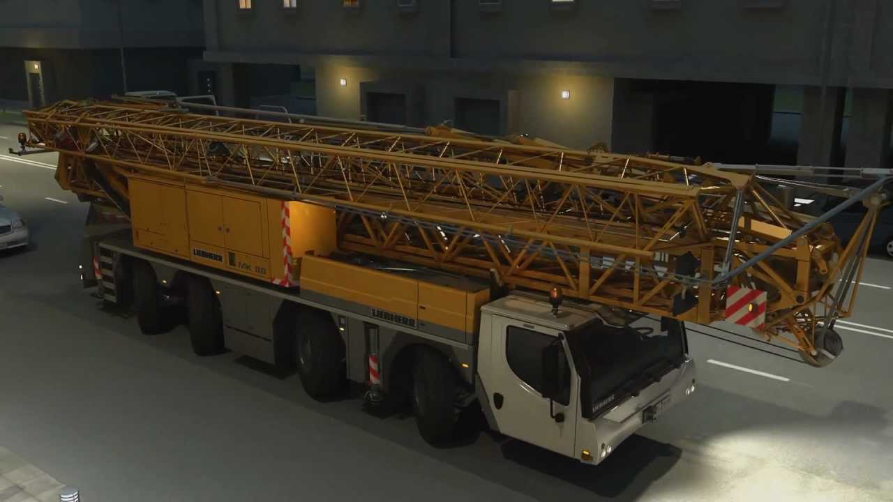 Liebherr MK 88 - 3D Animation - YouTube
