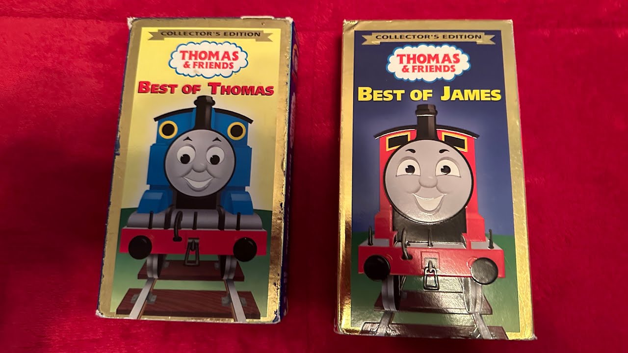 Thomas VHS/DVD Reviews- Best Of Thomas & Best Of James - YouTube