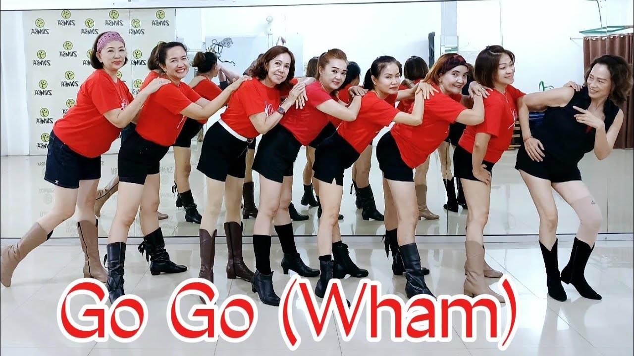 Go Go (Wham) Line Dance - YouTube