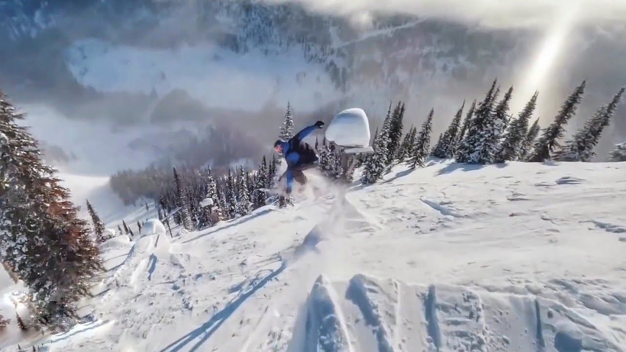Beautiful Relaxing Snowboard Freeriding by Travis Rice. Enjoy! - YouTube