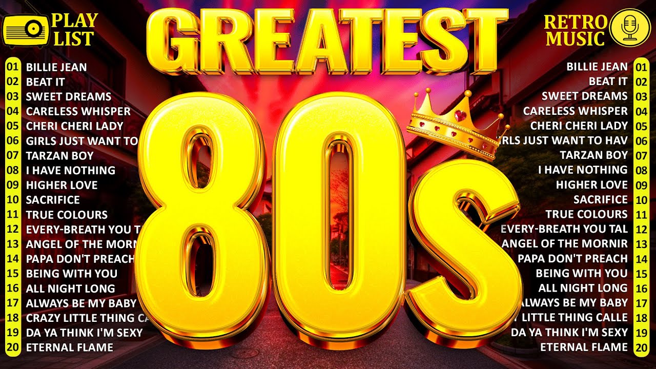 Best of 80s Music Legends - Tears For Fears, Madonna, Cyndi Lauper ...