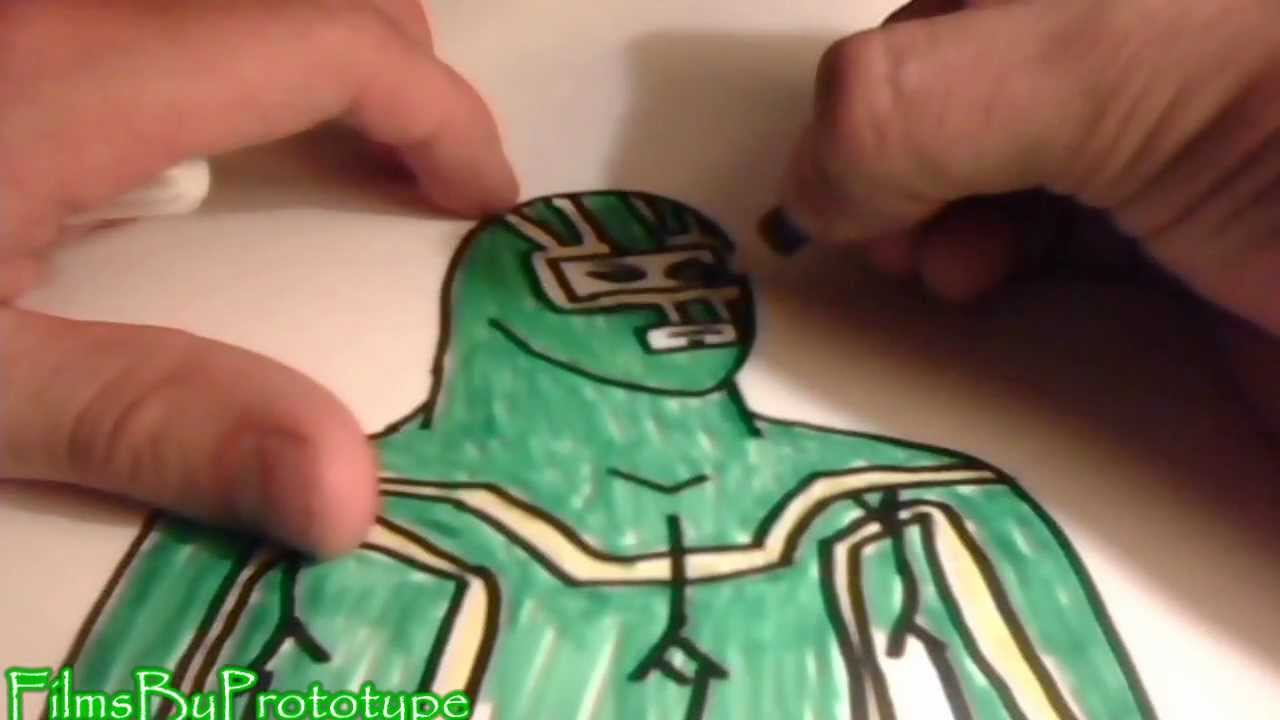 How to draw Kick-Ass (Drawing) - YouTube