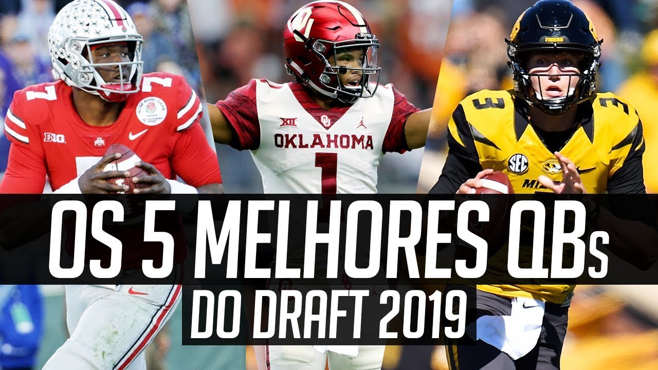 Os 5 MELHORES QUARTERBACKS do DRAFT 2019! - YouTube