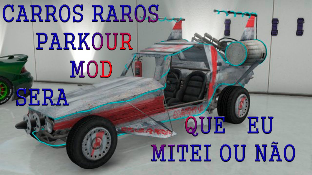 GTA V ONLINE: Carros Raros Parkour Mod (PS3) - YouTube