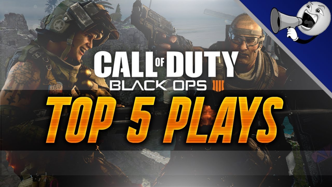 Black Ops 4 Multiplayer Top 5 Plays #6: 11 Kill Spree with Outrider ...