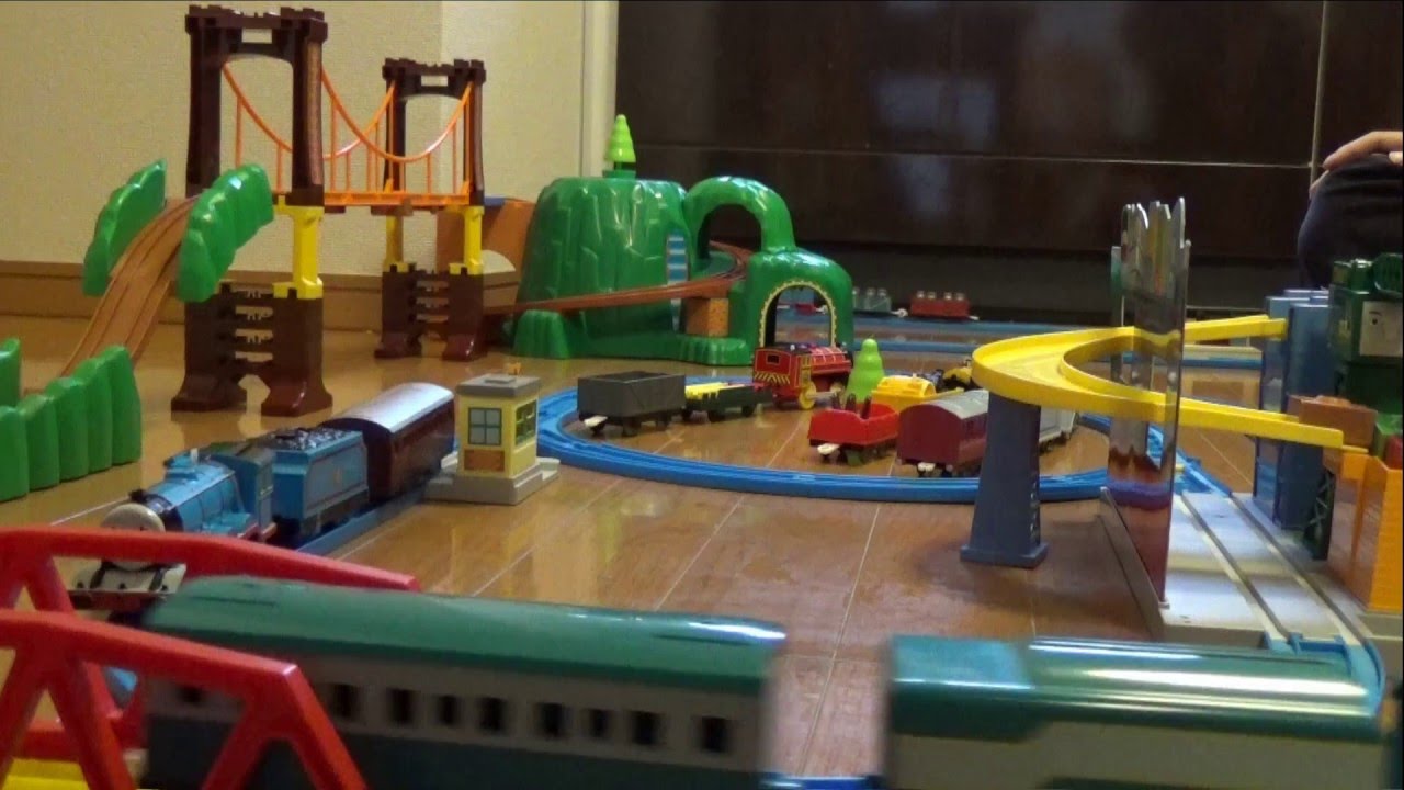 Thomas and friends TOMIKA Plarail Thomas Gordon Hiro Conner Stephen ...