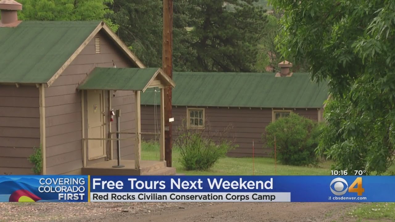 Red Rocks CCC Camps Open To Public - YouTube