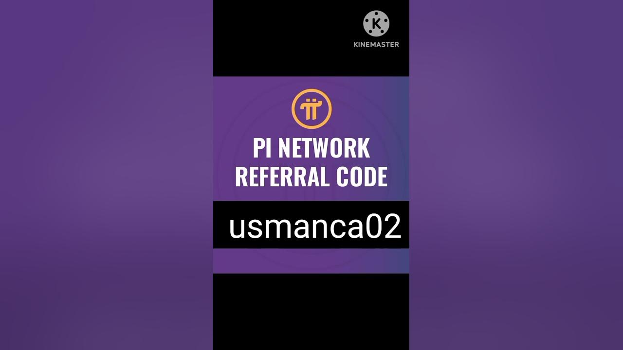 Pi network referral code | pi app referral code - YouTube