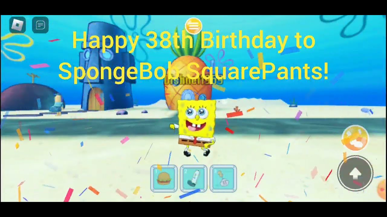 SpongeBob SquarePants 38th Birthday! - YouTube