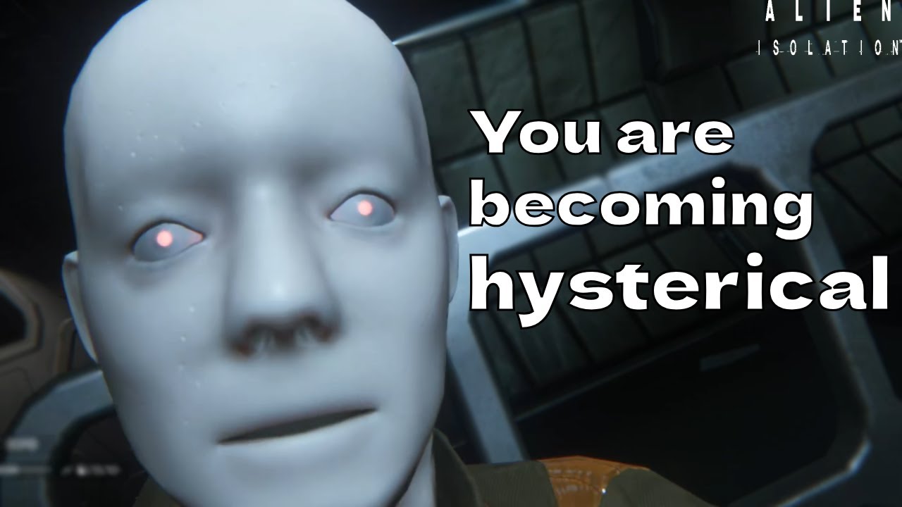 Alien Isolation But Androids Beat Me Up - YouTube