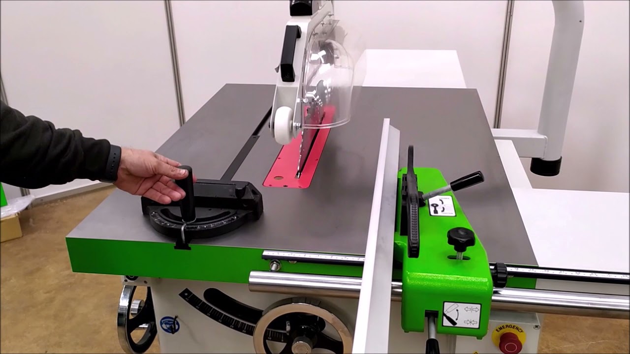 Overview video of the Wadkin Bursgreen BSWHD 400R-Heavy Duty Rip Saw ...