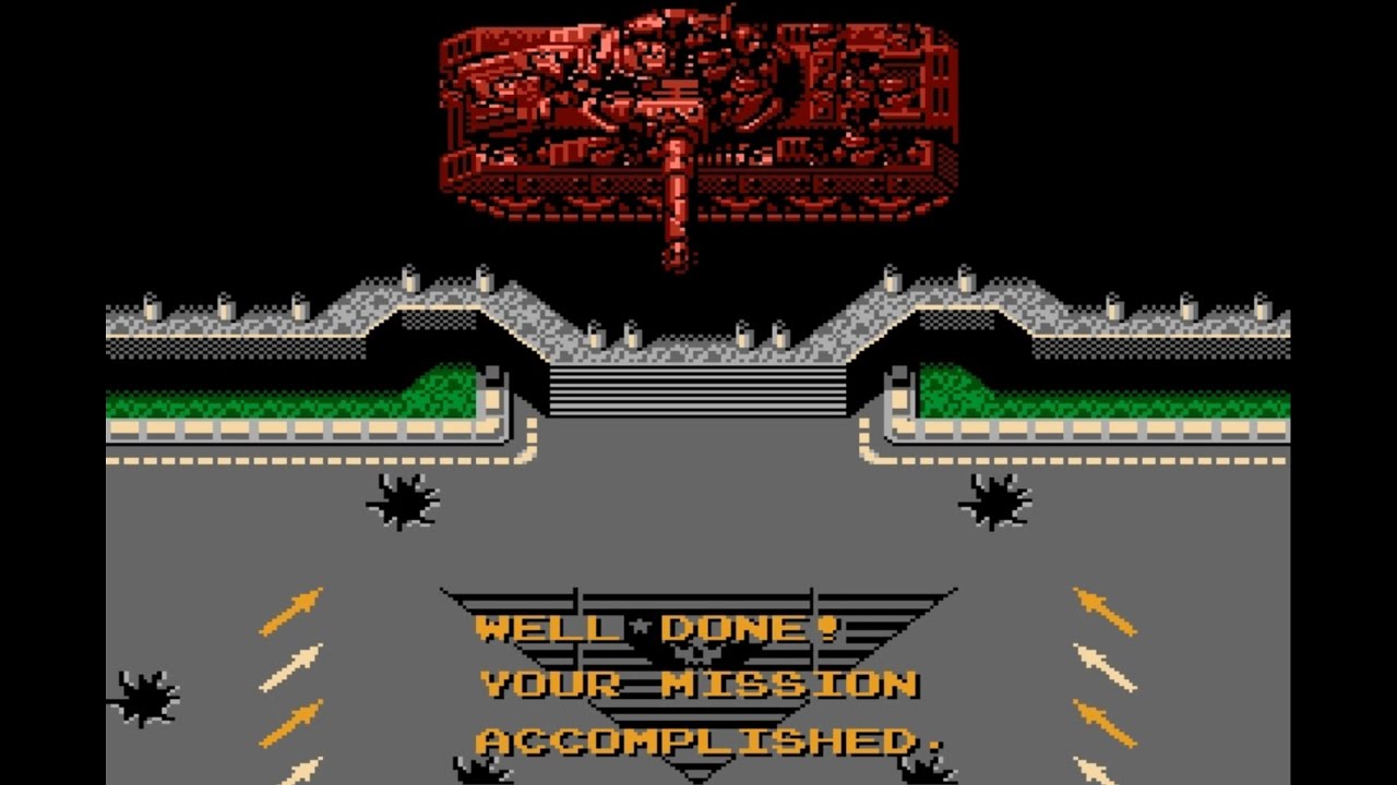 Jackal completed Nintendo Nes game - YouTube