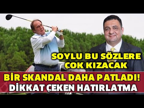 Bir skandal daha patladı! Dikkat çeken hatırlatma! Soylu bu sözlere çok kızacak