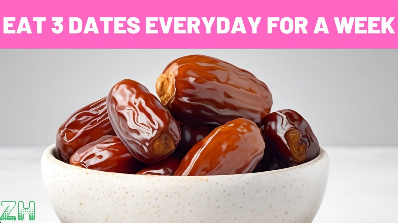 Eat 3 Dates Everyday for a Week See What Happens To You - YouTube